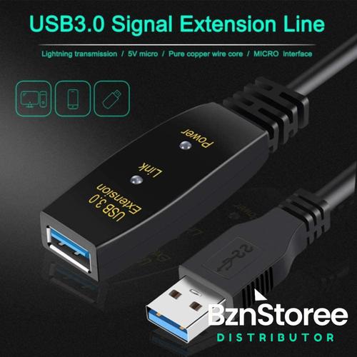 Jual KABEL USB 3.0 ACTIVE EXTENDER WITH CHIPSET EXTENSION - 15 METER - Jakarta Pusat - Bznstoree ...