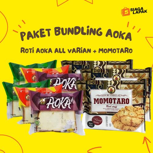 Jual Paket Roti Aoka All Varian + Momotaro Lengkap Semua Rasa - Kota ...