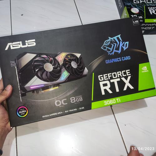 Jual Dus Box Asus KO RTX 3060 ti 8gb DUAL OC Original imei - Kota ...