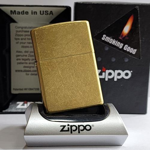 Jual Original Zippo 48267 Street Brass - Jakarta Barat - Smoking Good | Tokopedia