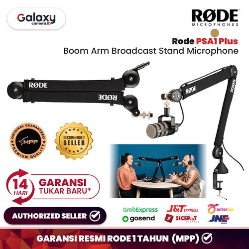 Promo Rode PSA1+ Rode PSA1 Plus Boom Arm Broadcast Stand Microphone ...