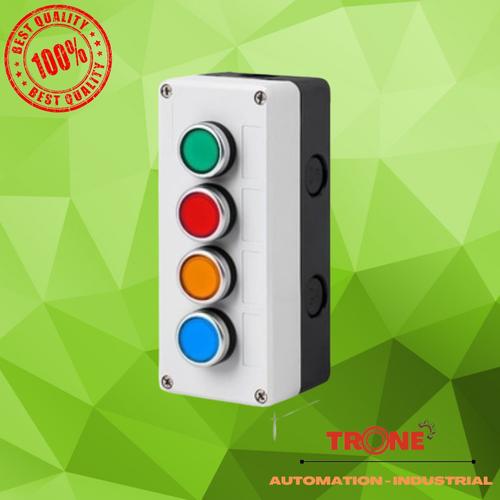 Jual Push Button 4 Lubang Kotak Kontrol 22 Mm Empat Posisi Kotak Tombol ...