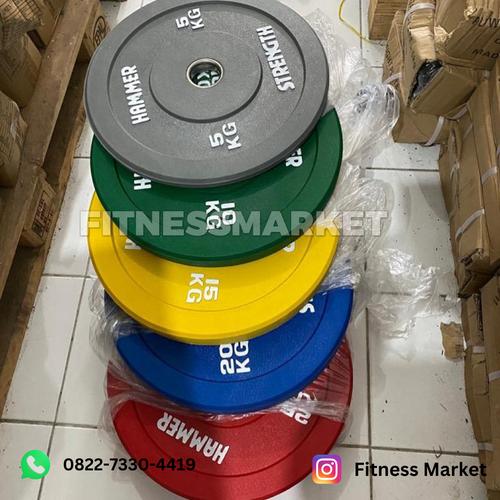 Jual Hammer Strength bumper plate 5Kg-25Kg Bumper Plat - Jakarta ...