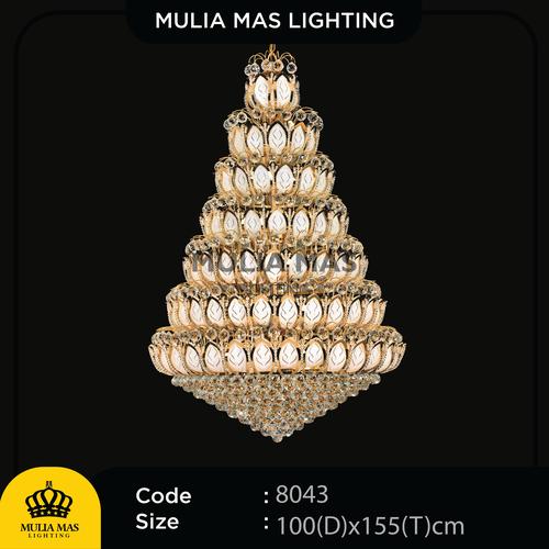 Jual Lampu Gantung Model Pearl Kristal Artistik Ruang Tamu 8043 ...