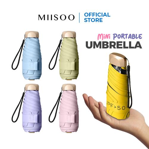 Promo MIISOO Mini Pocket Umbrella UPF50 Payung Mini Payung saku Payung ...