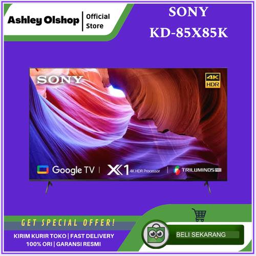 Promo TV SONY 85 Inch KD-85X85K 4K Android Google TV SONY KD85X85K ...