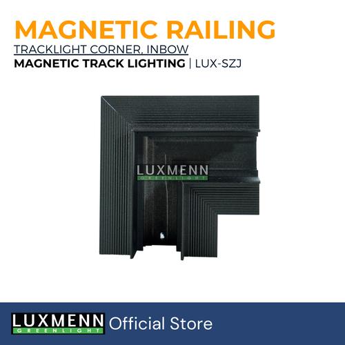 Promo LUXMENN LED Magnetic Track Light Railing Corner Rel Sudut Inbow ...