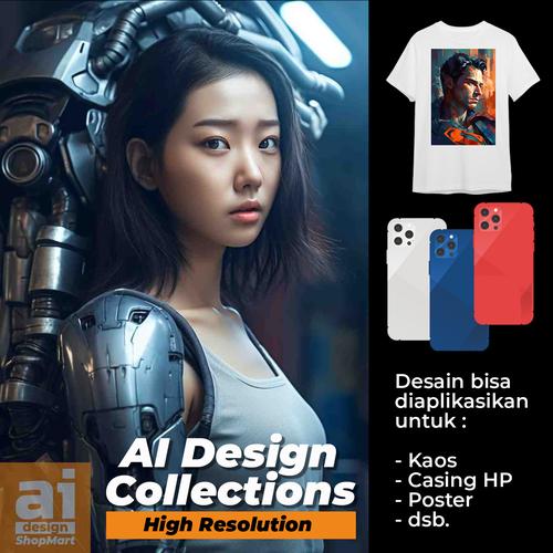 Jual Design AI Generated Hi-Res - Idol Cyborg - PIC287 - Jakarta Barat ...