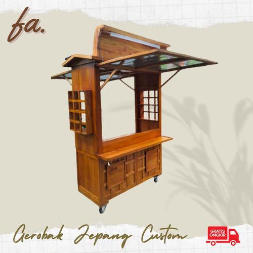 Jual Gerobak korean food takoyaki suki - Kayu Mahoni, Gerobak - Kab ...