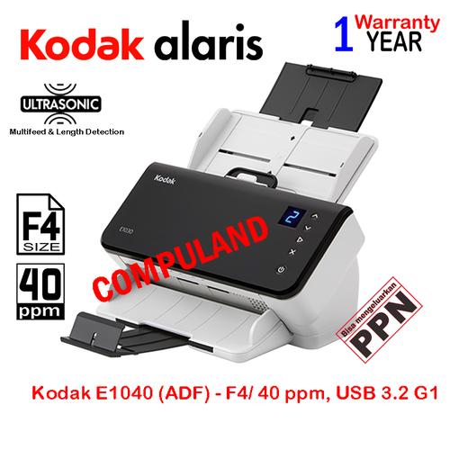 Jual Kodak Alaris Scanner E1040 (ADF: A4/F4) 1Y - 40ppm - Jakarta Pusat ...