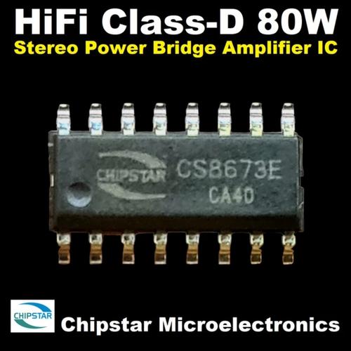 Jual ic CS8673E HiFI Amplifier Class-D Stereo / Bridge 80W - Kab ...