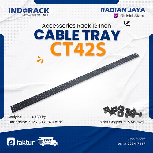 Jual INDORACK 19" Series Cable Tray for 42U / CT42 - CT42S - Jakarta ...