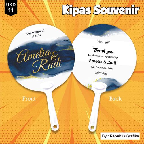 Jual UNDANGAN KIPAS WEDDING SOUVENIR PERNIKAHAN CUSTOM MURAH - UKD 09 ...