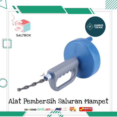 Jual SALTBOX Pipe Cleaner 10Meter Drain Auger Alat Pembersih Saluran ...