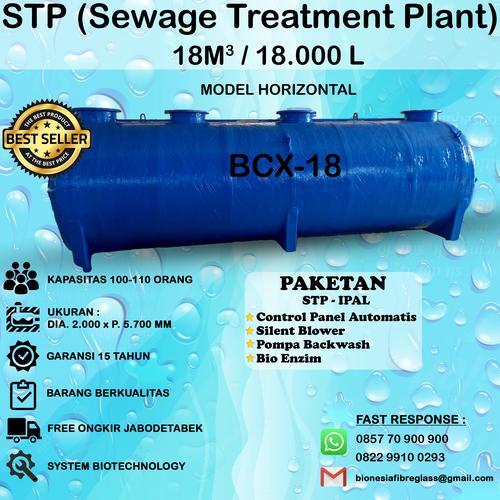 Jual IPAL BIOFIL 18M3 / PAKET STP BIOTECH 18.000 LITER / STP BIOTECH ...