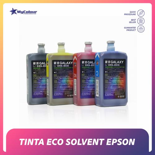 Jual Tinta eco solvent epson | tinta eco solvent xp600 | DX5 premium ...