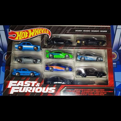 Jual Hot Wheels FF Fast & Furious Giftpack 10-pack 2023 ecer - Ice ...