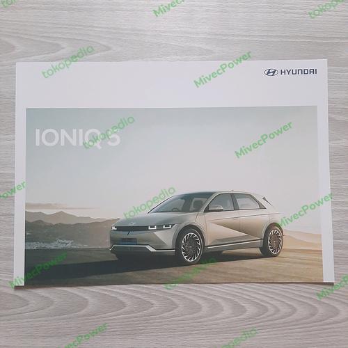 Jual Brosur Hyundai IONIQ 5 2022 Leaflet - Kab. Tangerang - MivecPower ...