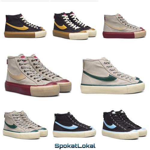 Jual Sepatu Compass Gazelle Hi Caramel, Wafer Green & Maroon, Choco ice ...