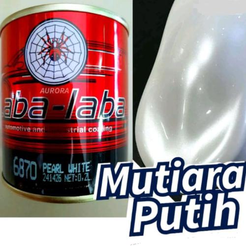 Jual Cat Lembayung Putih Laba2 Pearl White 6870 / Mutiara Putih 1kg ...