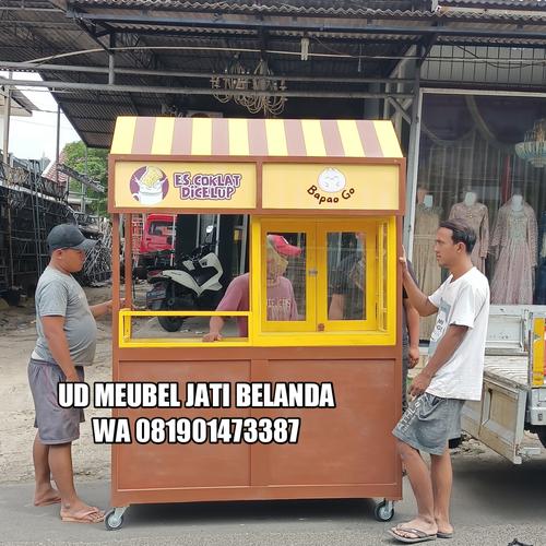 Jual gerobak bakpao gerobak es coklat gerobak es coklat cocol roti ...