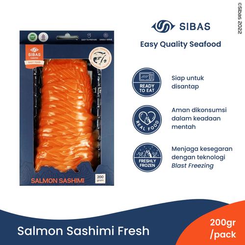 Jual Salmon Sashimi Grade 1 Pack - Ikan Fresh Sashimi Sushi Jepang ...