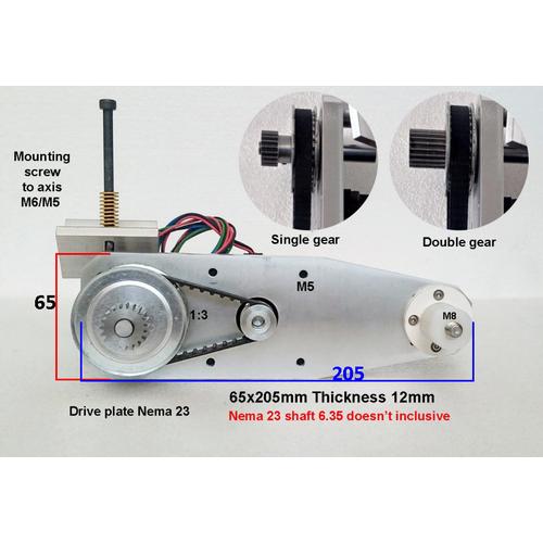 Jual Rack and Pinion Drive - Shaft 23T - Jakarta Barat - 3DP store ...