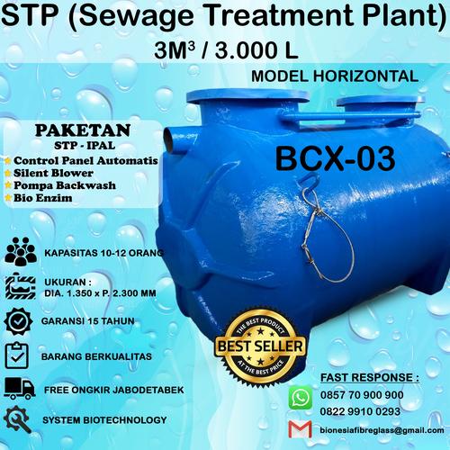 Jual IPAL BIOFIL 3M3 / PAKET STP BIOTECH 3.000 LITER / STP BIOTECH 3M3 ...