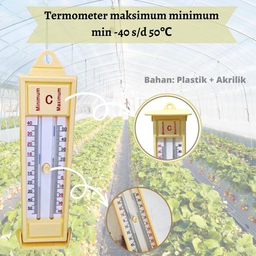 Jual Termometer maksimum minimum thermometer max min -40 s/d 50℃ - Jakarta Barat ...