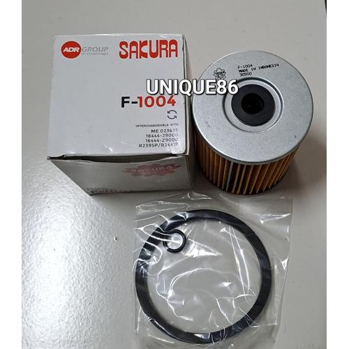 Jual FUEL FILTER F-1004 F1004 FILTER SOLAR F-1004 ME023835 SAKURA ...
