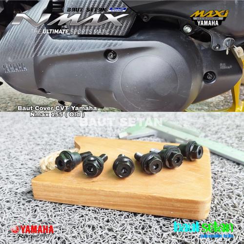 Jual Baut Full Set Cover Cvt Yamaha NMax Balck Zink Mode Dua Kunci ...
