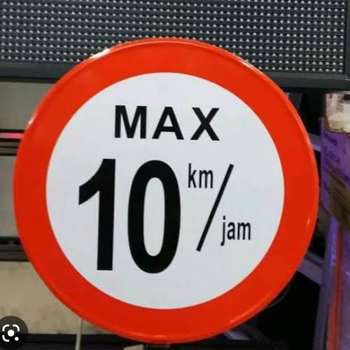 Jual RAMBU KECEPATAN MAKSIMAL 10 KM/JAM UK30x30cm - Jakarta Barat ...