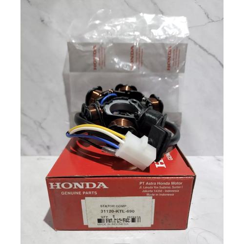 Jual Spull Spul Stator Assy Motor Honda Supra Fit New Baru Legenda Revo ...
