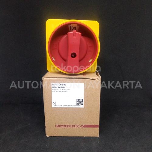 Jual HANYOUNG NUX MAS-063-A MAIN SWITCH - Jakarta Barat - AUTOMATION ...