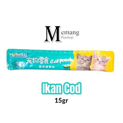 Jual Liebao 15gr Cod - Snack - Cemilan Kucing - Creamy Treats - Kota ...