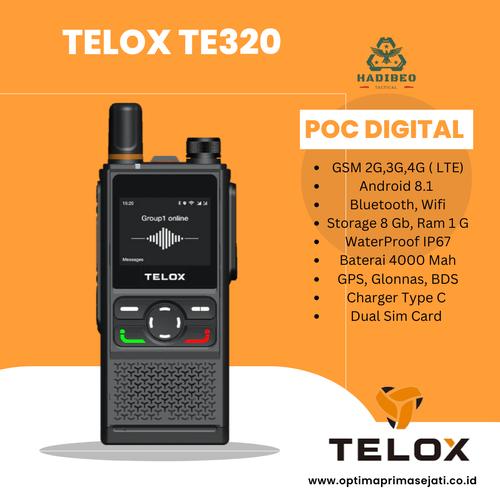 Jual HT POC TELOX TE320 PUSH TO TALK OVER CELLULAR POCSTAR - Kota ...