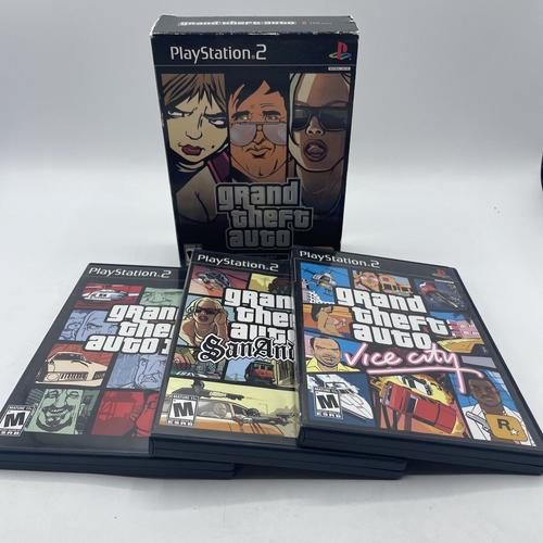 Jual KASET CD DVD BD PS2 PS 2 PLAYSTATION 2 GTA TRILOGY ORIGINAL - Kab ...