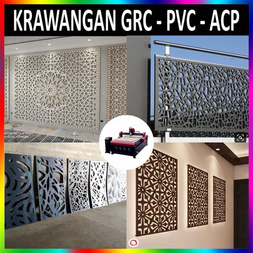 Jual Krawangan GRC PVC ACP Ornamen Dinding Custom - Jakarta Barat - AcrylicWorks | Tokopedia