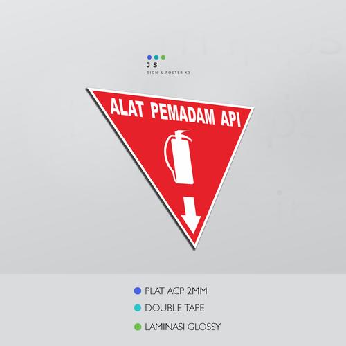 Jual SAFETY SIGN K3 - APAR PLAT 2mm UKURAN 35CM - 1 SISI - Kota Malang ...