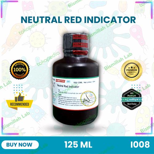 Jual Neutral Red indicator - Indicator Mikrobiologi, 125 ml - Kab ...