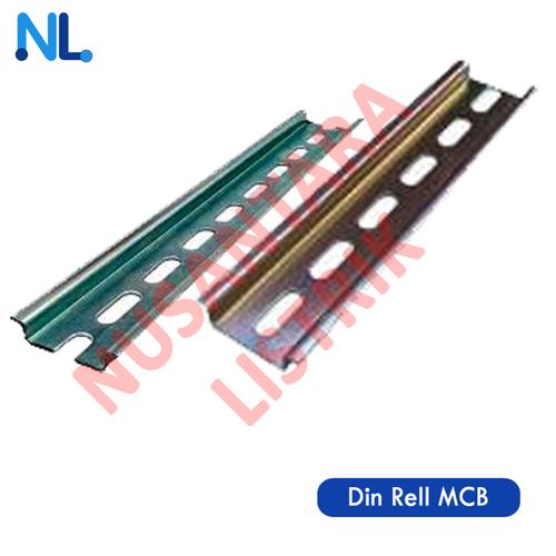 Jual Din Rail MCB 2 fungsi Alumunium panjang 1 Meter - Kota Surabaya ...