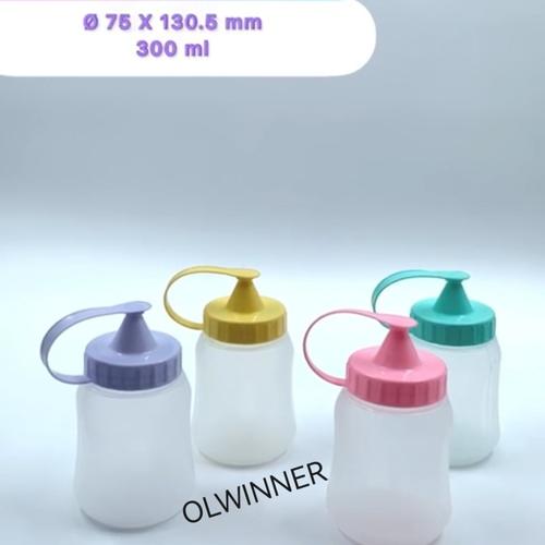 Jual BOTOL KECAP PLASTIK 300ML/BOTOL SAUS/SAOS/BOTOL CUKA/BOTOL BUMBU ...