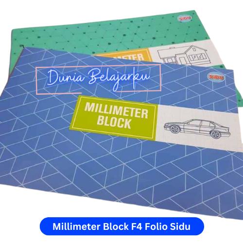 Jual Milimeter Block F4 / Millimeter Block F4 Folio Sidu / isi 20 ...