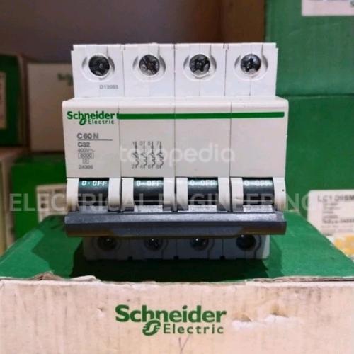 Jual MCB C60N 4P 25A 32A SCHNEIDER ORIGINAL - Jakarta Pusat ...