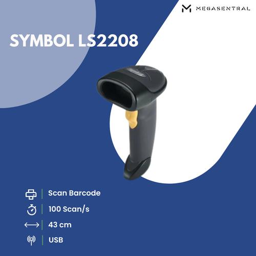Jual BARCODE SCANNER ZEBRA SYMBOL LS2208 - LS 2208 - LS-2208 - AUTO ...