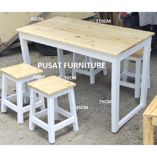 Jual Meja makan meja bakso dll, 1 set 4 kursi - Jakarta Barat - PUSAT ...