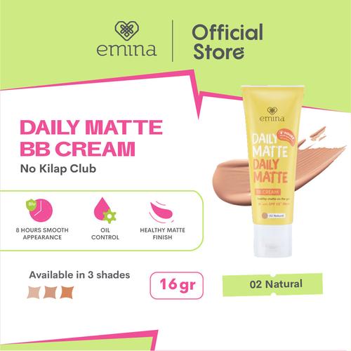 Promo Emina Daily Matte BB Cream 16 g - Healthy Matte Finish, Oil ...