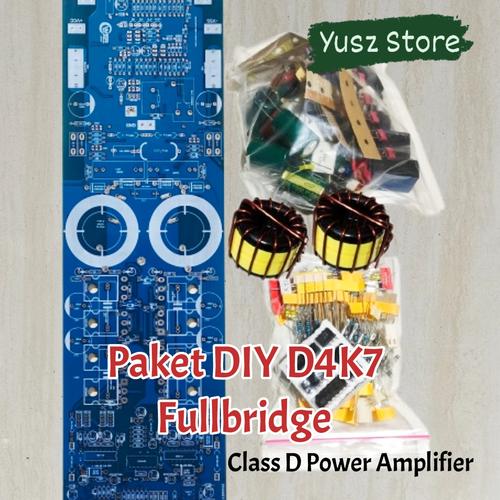 Jual Paket DIY D4K7 fullbridge Full fitur class d Power Amplifier ...