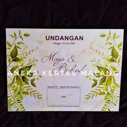Jual Blangko Undangan Erba Terbaru 2323 (Cek Deskripsi) - Kota Malang ...