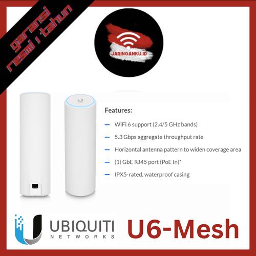 Jual Ubiquiti Unifi 6 Mesh U6-Mesh Access Point WiFi 6 Mesh - Jakarta ...